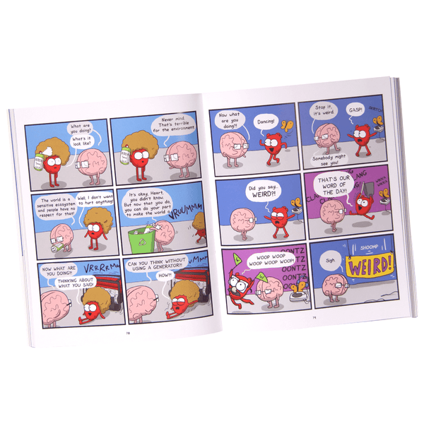 Heart and Brain: Gut Instincts (Signed) – the Awkward Store