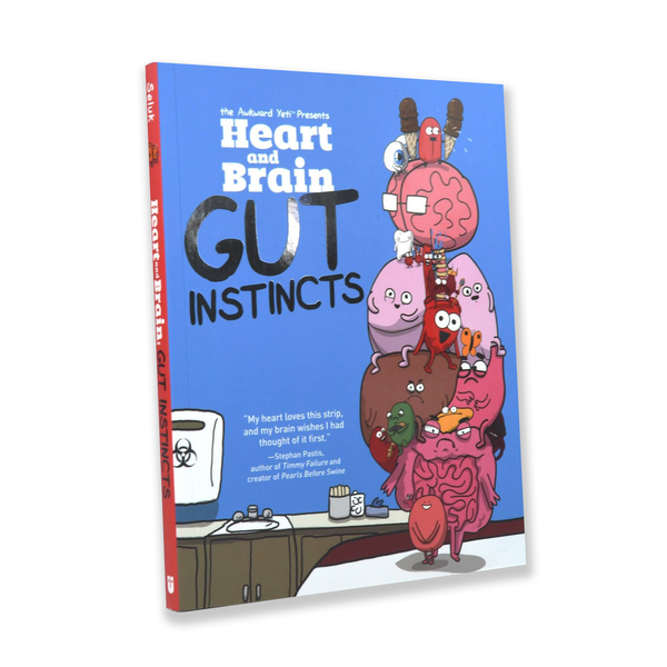Heart and Brain: Gut Instincts (Signed) – the Awkward Store